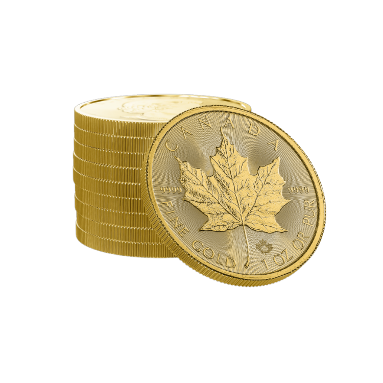 1 Oz Maple Leaf Gold Coin Mixed Years 1 Oz Maple Leaf Gold Coin Mixed Years