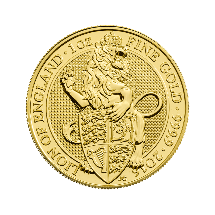 1 oz Queens Beasts Gold Coin 2016