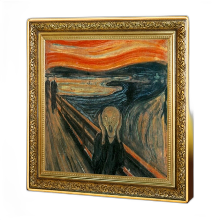 1 oz Scream Munch Silver Coin 2019